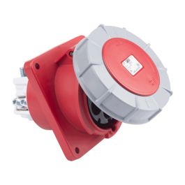 Enchufe Industrial Hembra Embutido PCE 3P+T 32A 380V