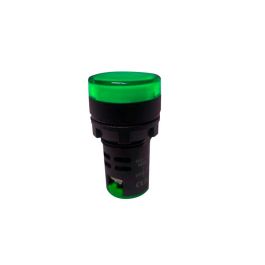 Luz Piloto Led Ø22mm Verde 24v Ac/Dc