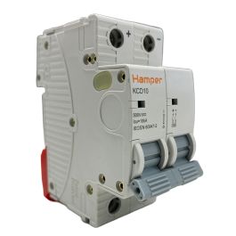 Interruptor Automático 2x25A Corriente Continua Curva C 10kA 500VDC KCD10