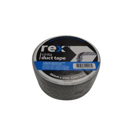 Cinta Gris para Ductos REX 48mmx25mt - Solución Versátil y Duradera